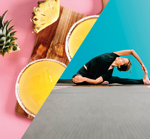 Bend & Blend: Yoga & Cocktails - World of Whirlpool